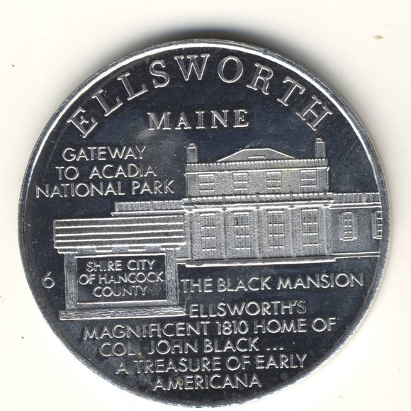 Other | Vintage Ellsworth Maine Gateway To Acadia Park Token Medal ...